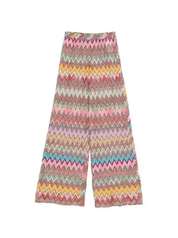 Missoni Zigzag Pattern Viscose Pants