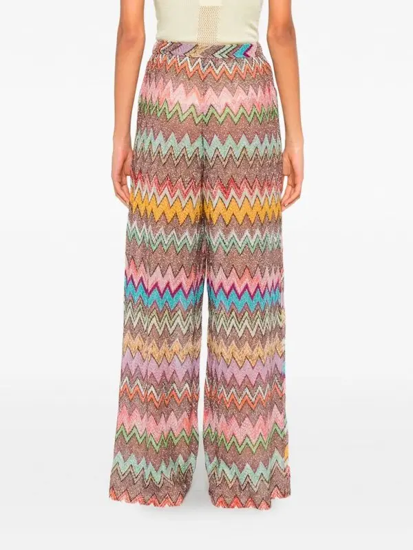 Missoni Zigzag Pattern Viscose Pants