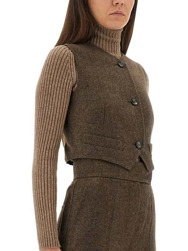 Max Mara Virgin Wool Vest
