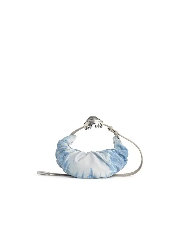 DIESEL® Hobo Grab-d Satin Denim Bag - Blue