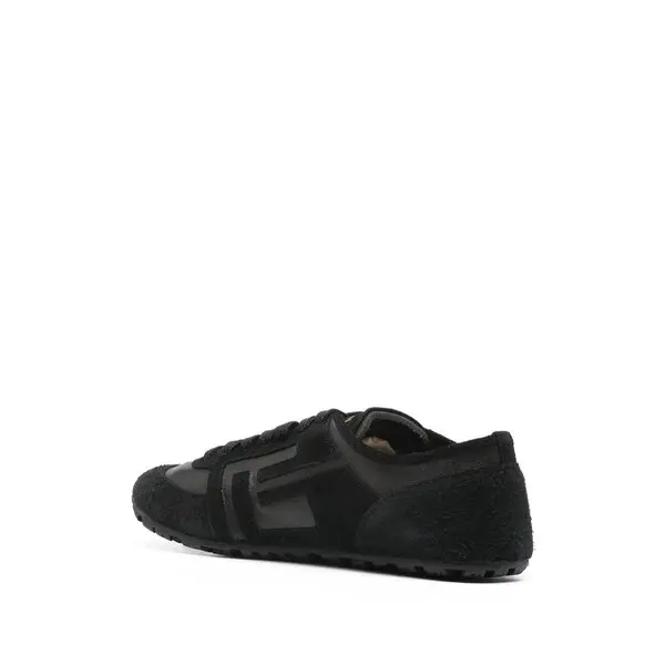 Balmain Low-top Sneakers With Paneled Design