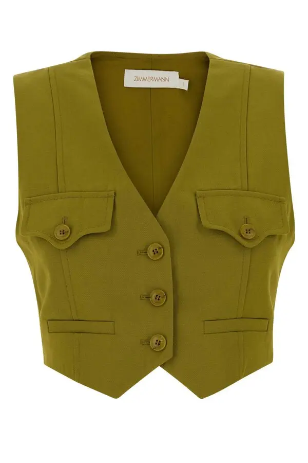 Zimmermann Luna Vest - Green