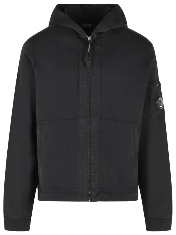 C.P. COMPANY Cotton Sweatshirt - Black