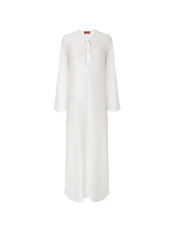 Missoni Long Cover-up With Tie Detail - Multicolor