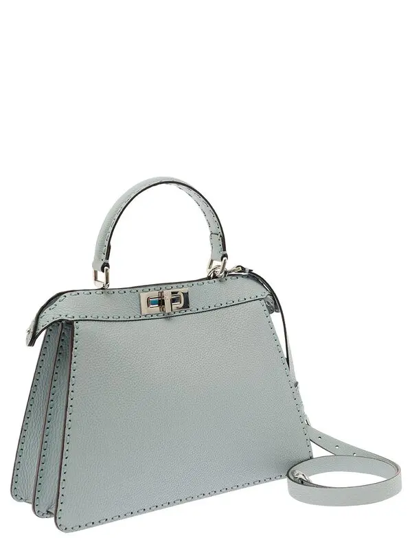 Fendi Peekaboo Iseeu Medium Handbag - Gray