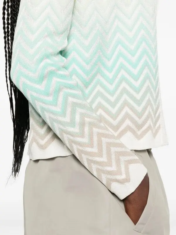 Missoni Zigzag Knit Cardigan