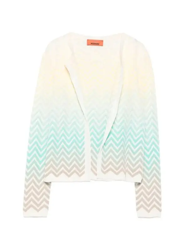 Missoni Zigzag Knit Cardigan - Multicolor