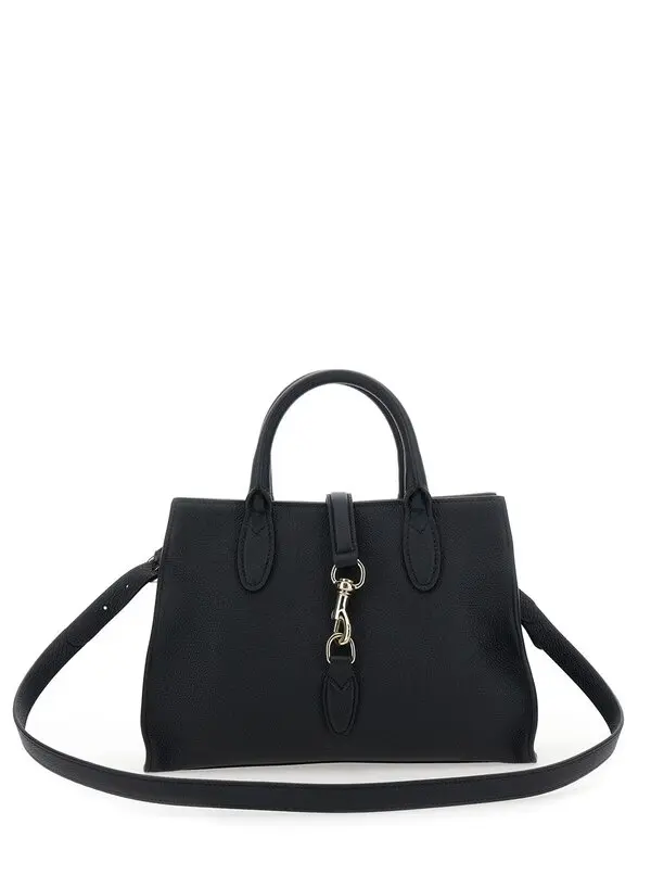 Gucci Jackie Leather Handbag With Horsebit Detail - Multicolor