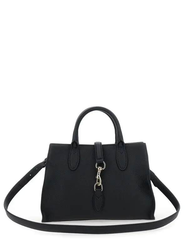 Gucci Jackie Leather Handbag With Horsebit Detail - Multicolor