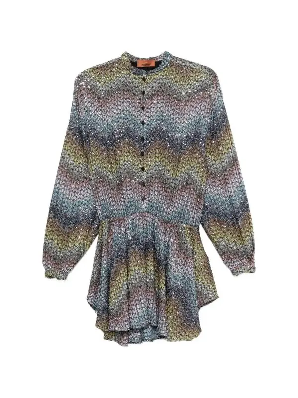Missoni Caperdoni" Embellished Short Dress