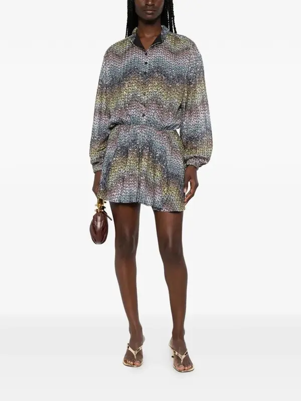 Missoni Caperdoni" Embellished Short Dress