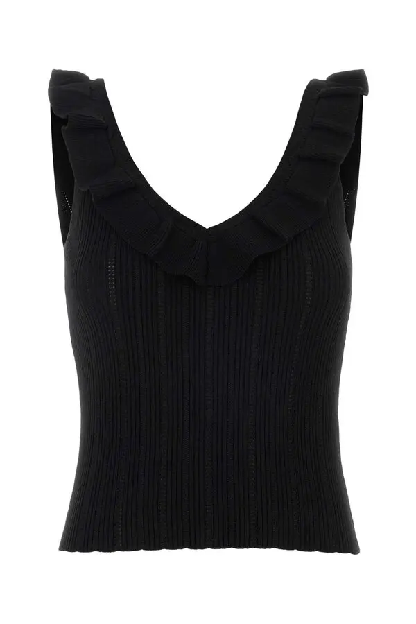 Blumarine Viscose Blend Tank Top