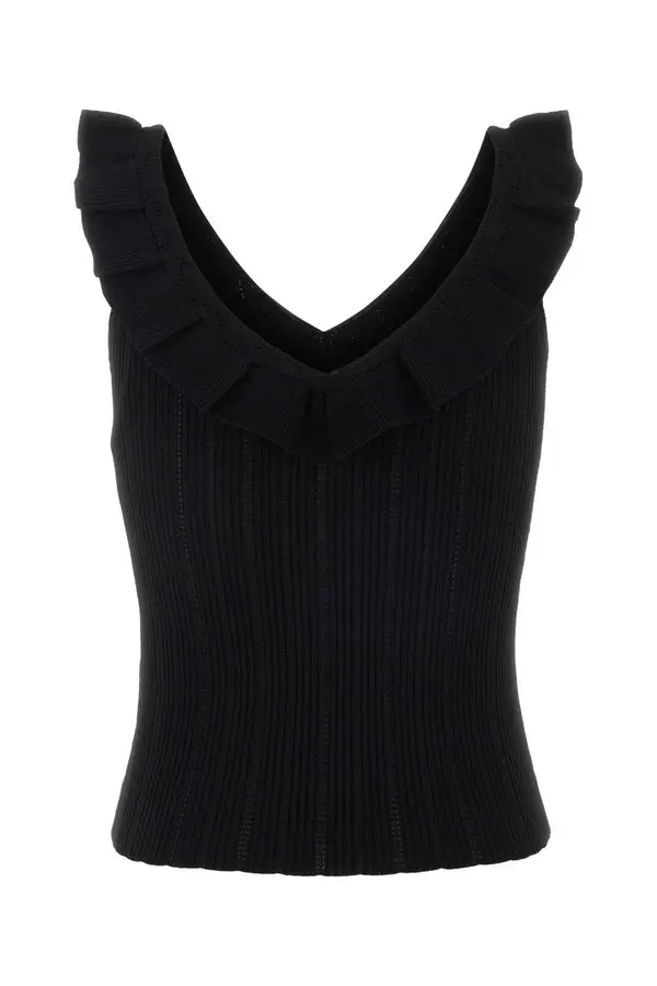 Blumarine Viscose Blend Tank Top