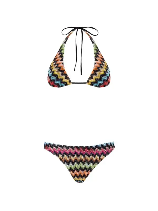 Missoni Zigzag Print Bikini Set - Multicolor