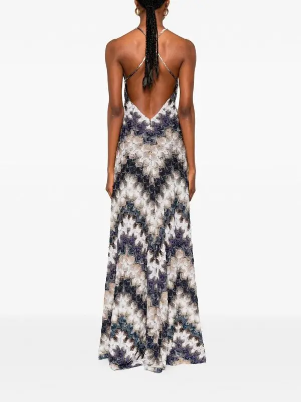 Missoni Sleeveless Long Dress - Multicolor