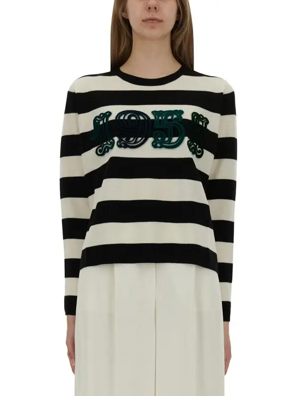 Max Mara Viterbo Jersey Sweater - Black