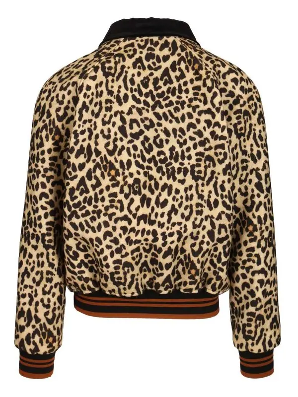 Valentino Garavani Wool Drap Bomber Jacket - Multicolor