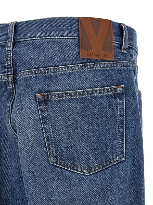Valentino Garavani Straight Leg Jeans
