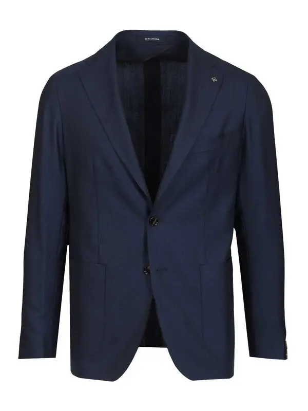 Tagliatore Unlined Blazer In Lightweight Cashmere