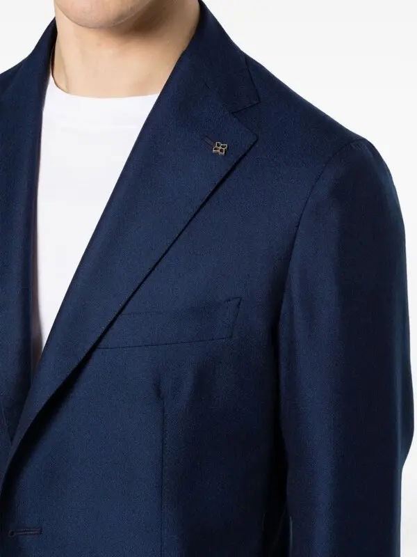 Tagliatore Unlined Blazer In Lightweight Cashmere