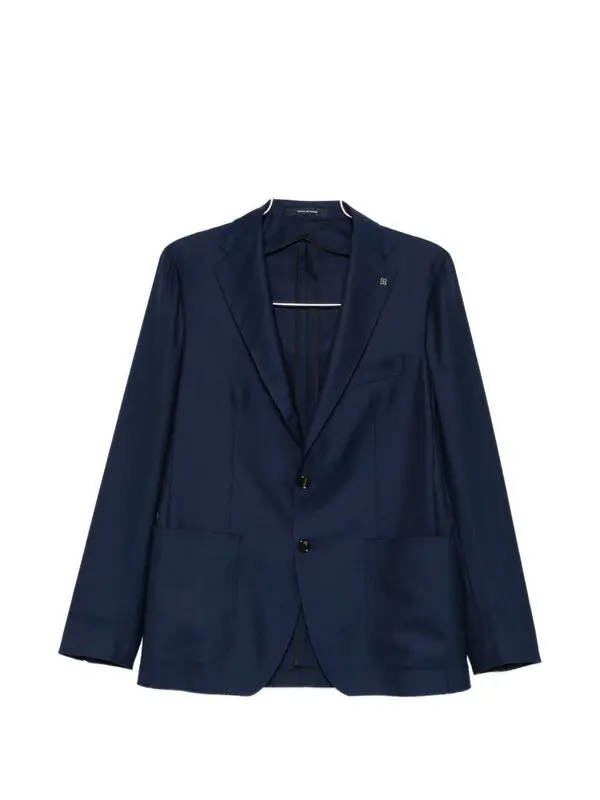 Tagliatore Unlined Blazer In Lightweight Cashmere