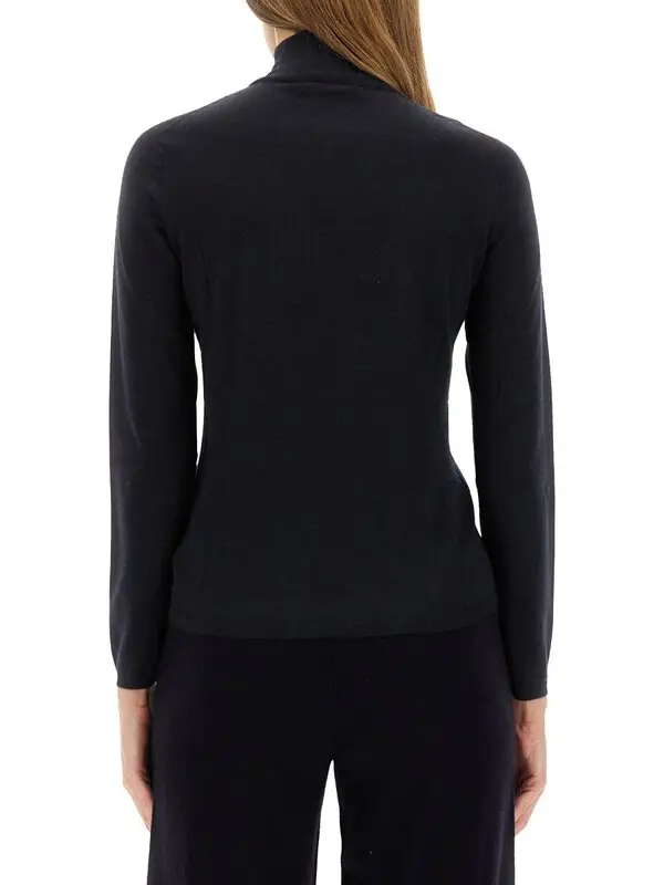 Max Mara Meana Cashmere Turtleneck Sweater - Blue