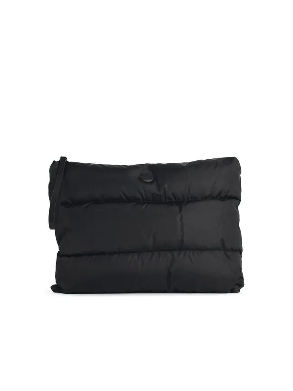 Moncler Caradoc' Water-repellent Computer Case In Polyamide - Black
