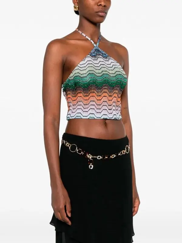 Missoni Sleeveless V-neck Top