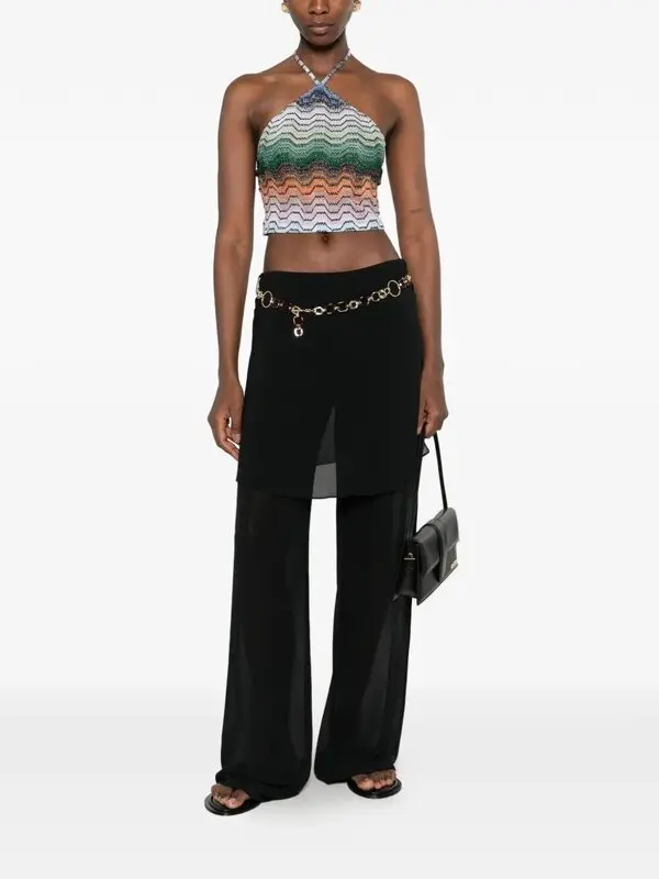 Missoni Sleeveless V-neck Top - Multicolor