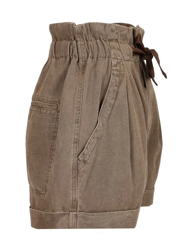 Isabel Marant Étoile Nirma Shorts - Brown