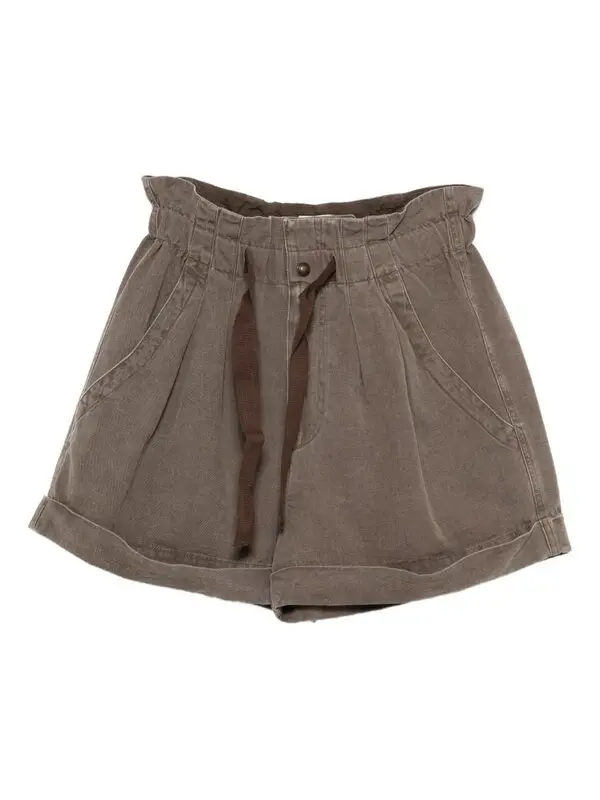 Isabel Marant Étoile Nirma Shorts - Brown