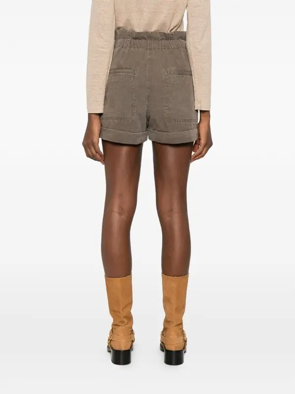 Isabel Marant Étoile Nirma Shorts - Brown