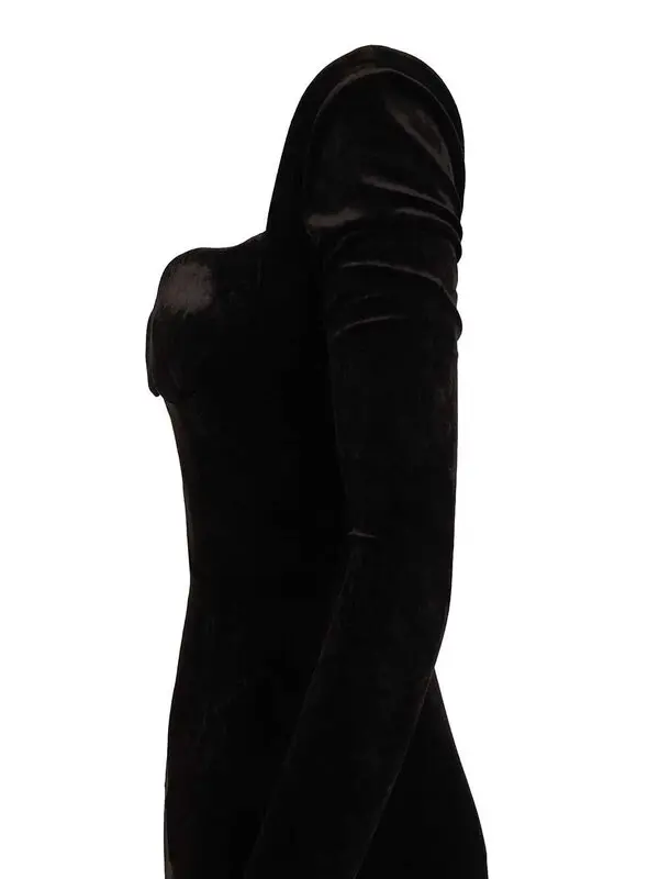 Balenciaga Off-the-shoulder Maxi Dress