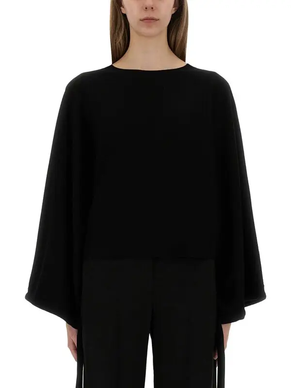 Max Mara Virgin Wool Top - Black