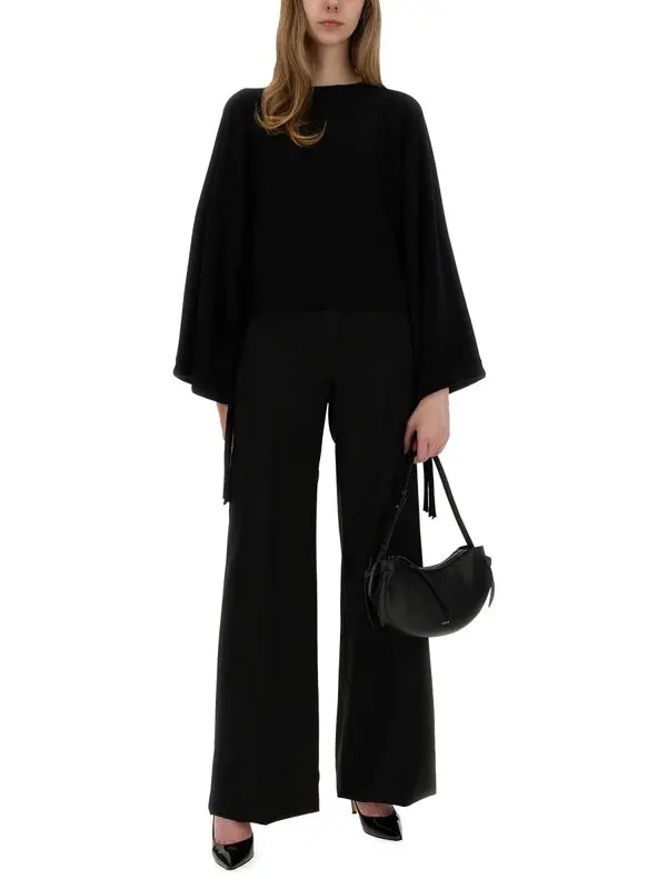 Max Mara Virgin Wool Top - Black
