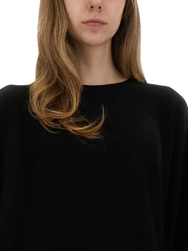 Max Mara Virgin Wool Top - Black