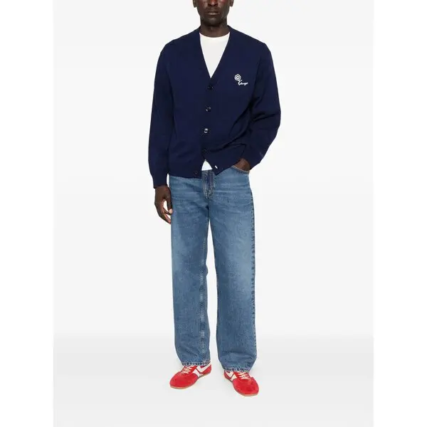 Kenzo Cardigan With Floral Embroidery