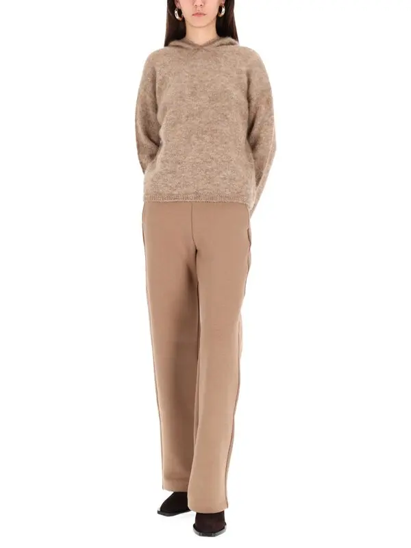 Max Mara Hooded Mohair Blend Shirt