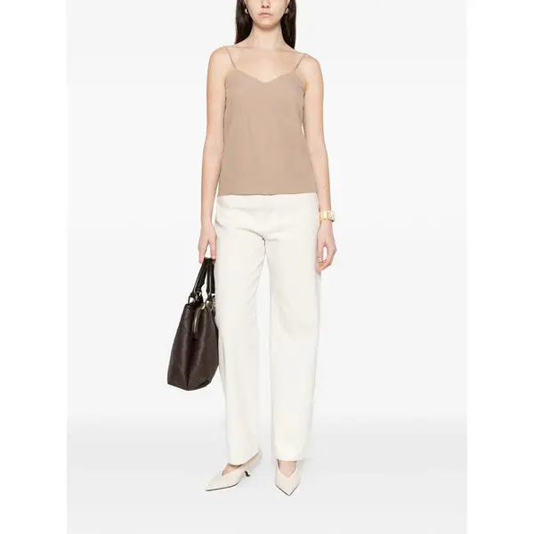 Max Mara Silk V-neck Camisole