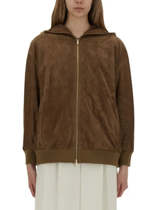 Max Mara Zeno Leather Jacket