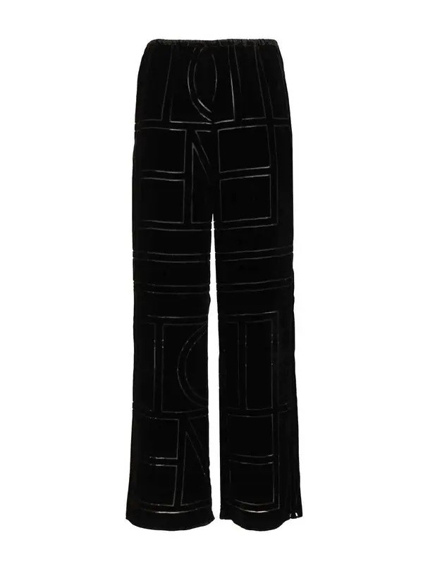 TOTEME Pajama Pants - Black