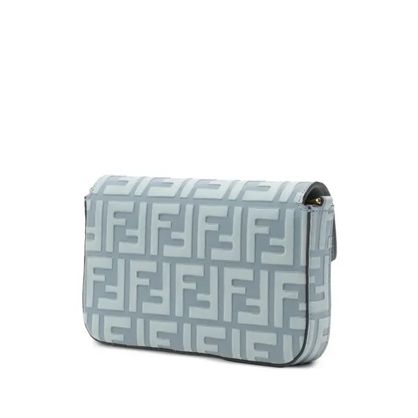Fendi Embossed Ff Motif Mini Bag