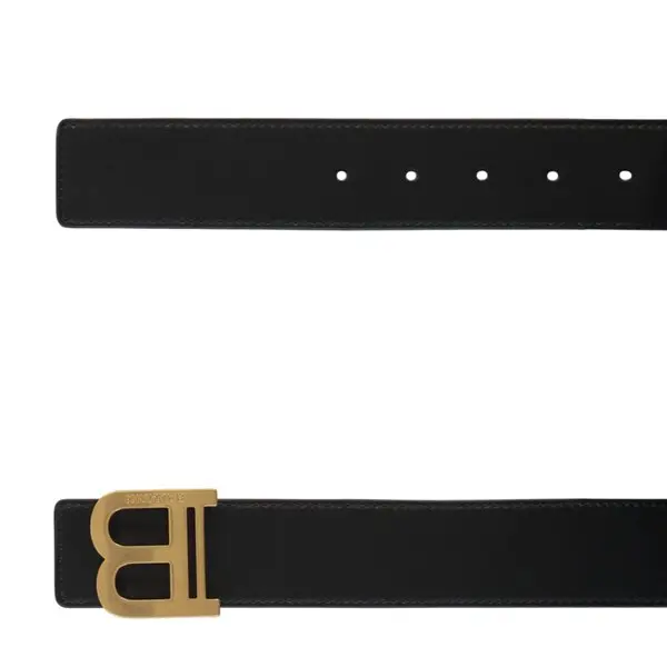 Balmain Leather Belt - Black