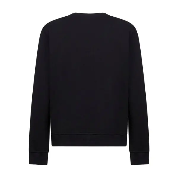 Fendi Ribbed Crew Neck Long Sleeve Sweater