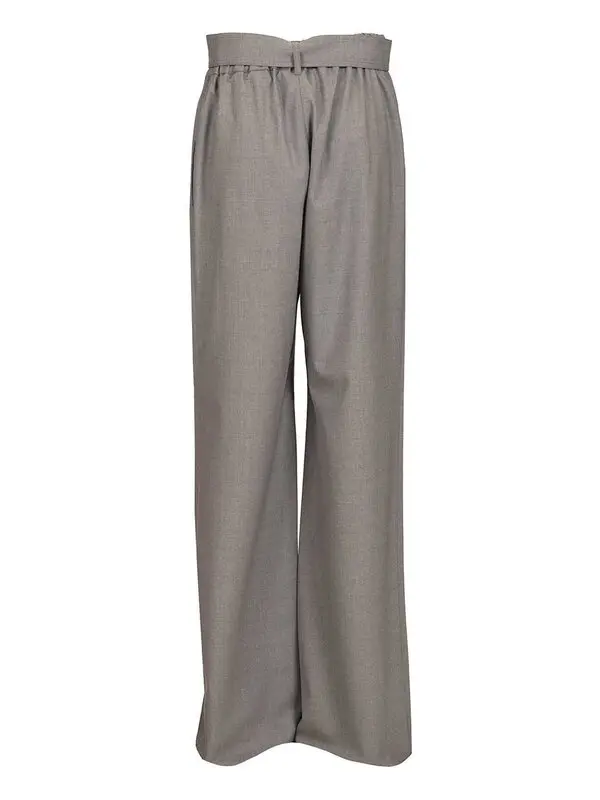 Max Mara Wide Leg Wool Trousers