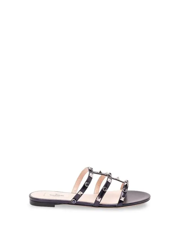 Valentino Garavani Rockstud Slides - Multicolor