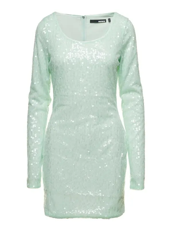 ROTATE BY BIRGER CHRISTENSEN Mini Sequined Dress - Multicolor