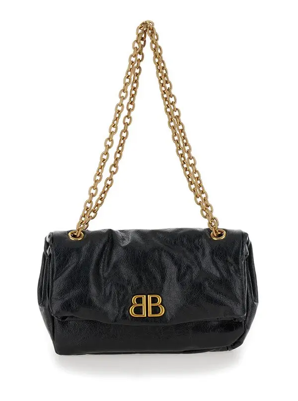 Balenciaga Monaco Chain Shoulder Bag - Multicolor