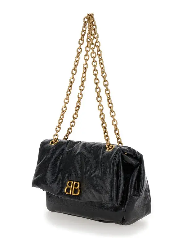 Balenciaga Monaco Chain Shoulder Bag - Multicolor