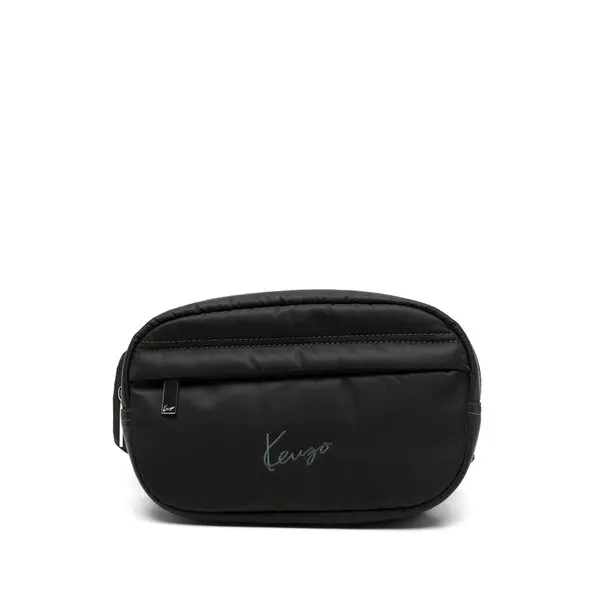 Kenzo Embroidered Logo Belt Bag - Black